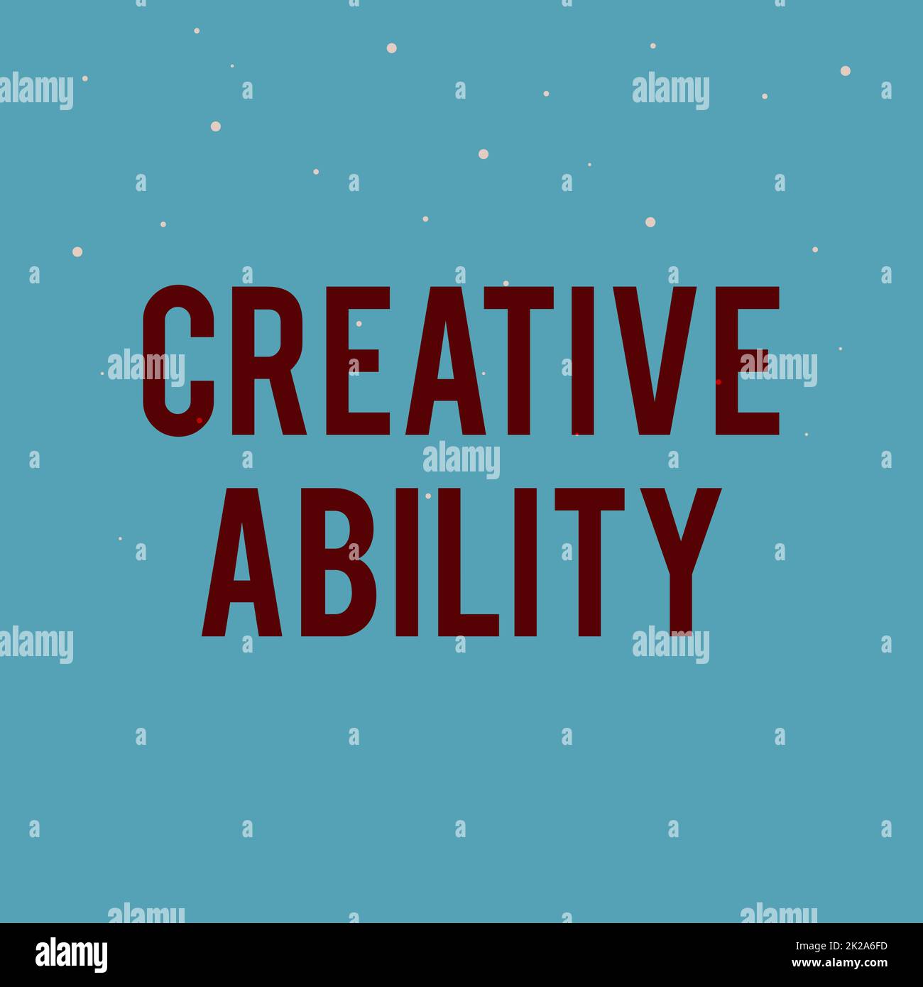 Hand writing sign Creative Ability. Business concept power to act ...