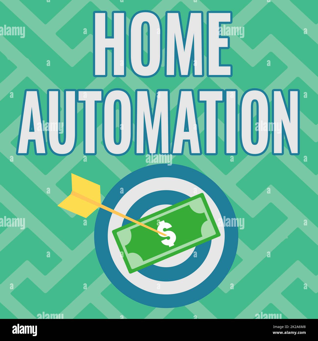 Text caption presenting Home Automation. Business approach home ...