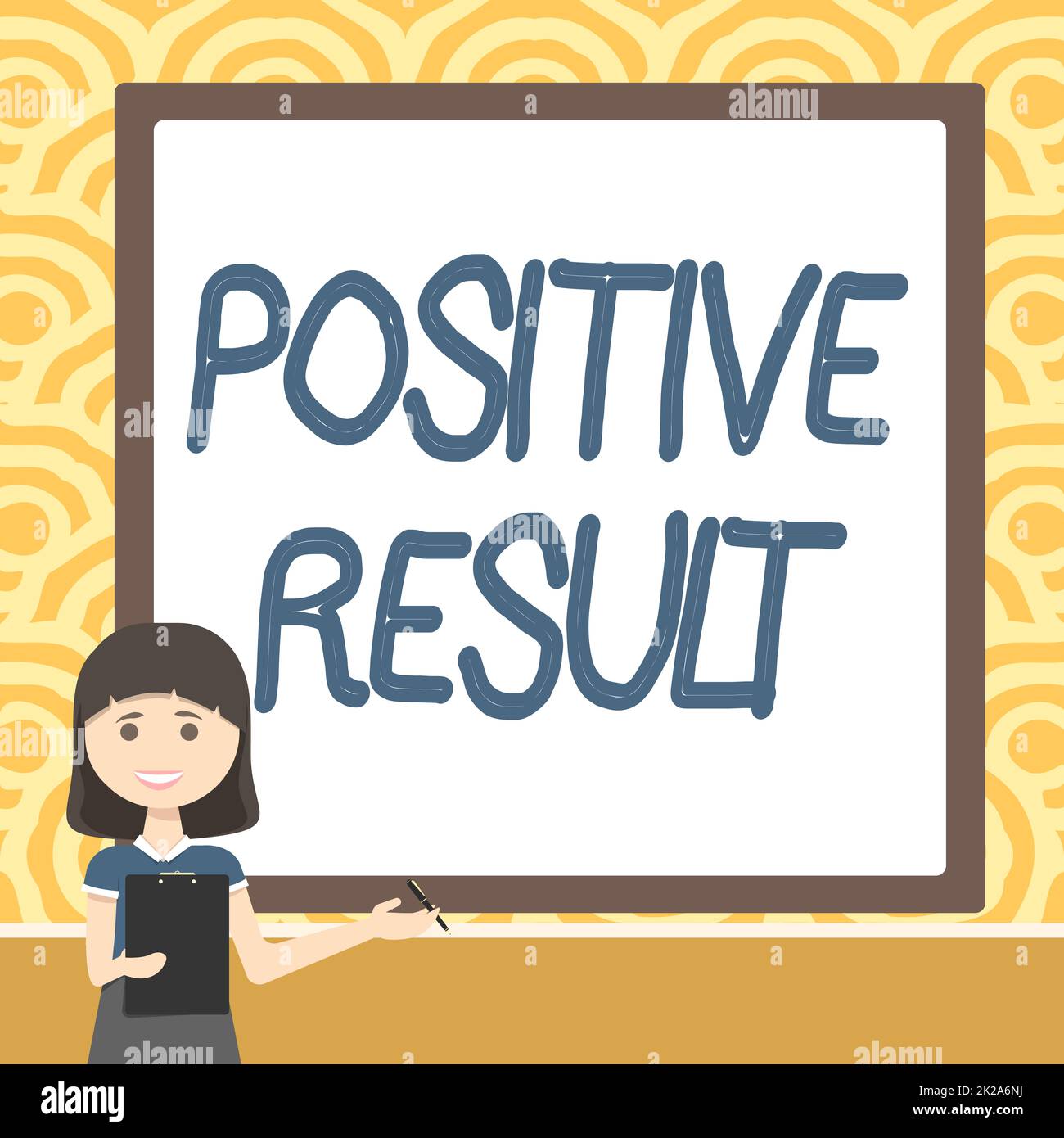 Text showing inspiration Positive Result. Business showcase shows that ...