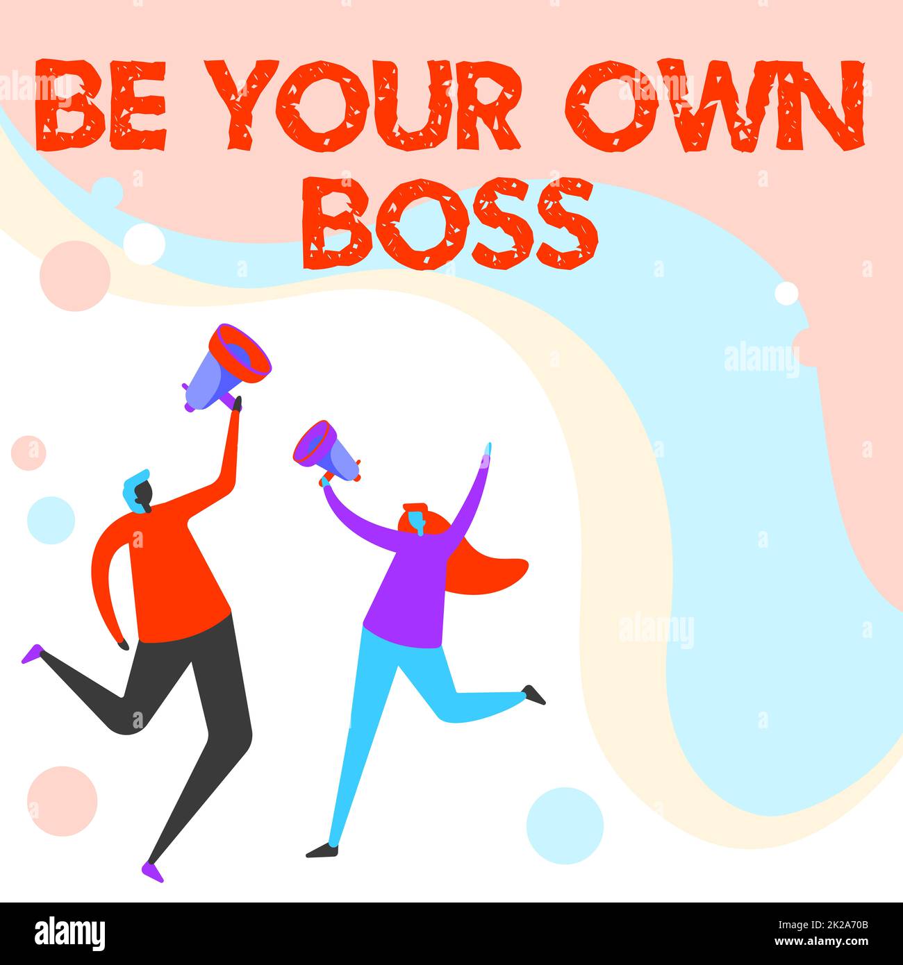 Sign displaying Be Your Own Boss. Word Written on Entrepreneurship ...