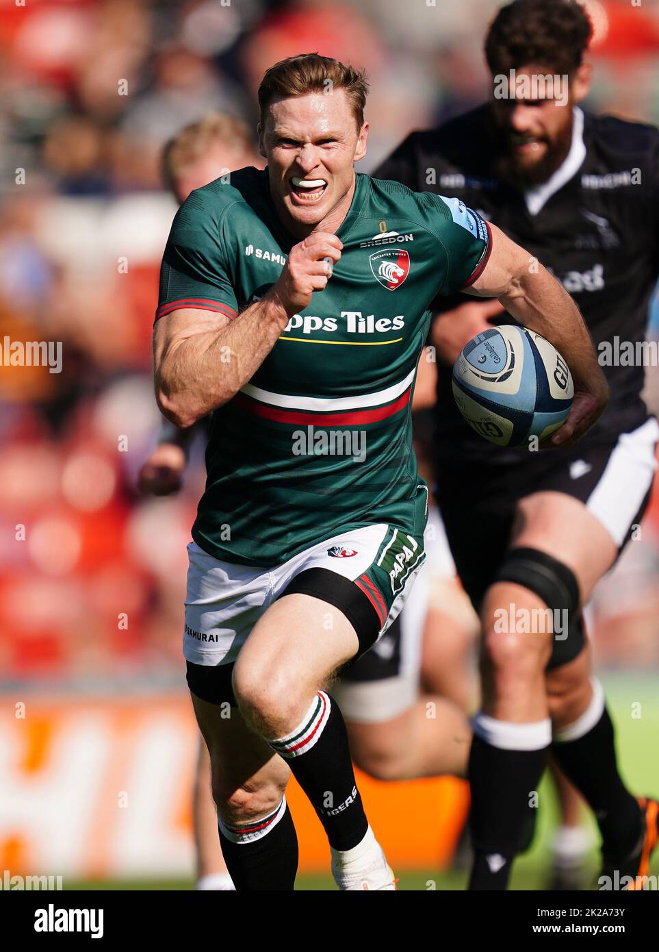 Leicester Tigers Chris Ashton during the Gallagher Premiership match at ...