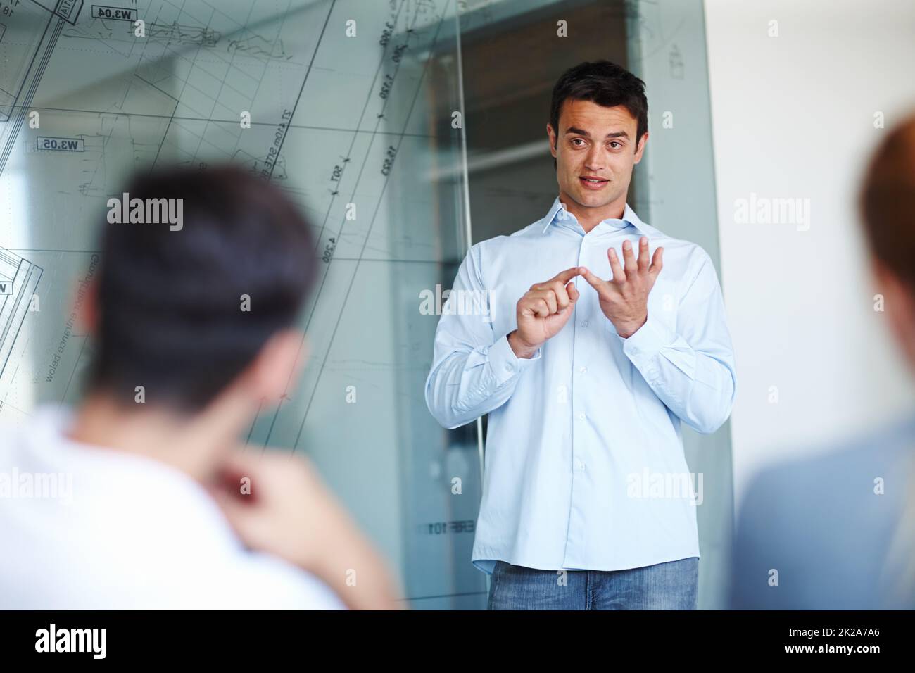 There are several points to remember.... Attractive casual businessman ...