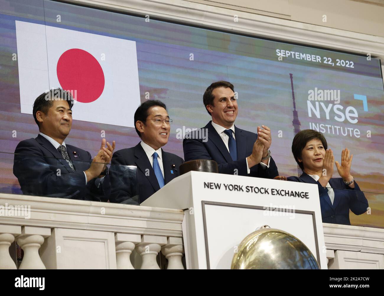 New York City, United States. 22nd Sep, 2022. Prime Minister of Japan ...