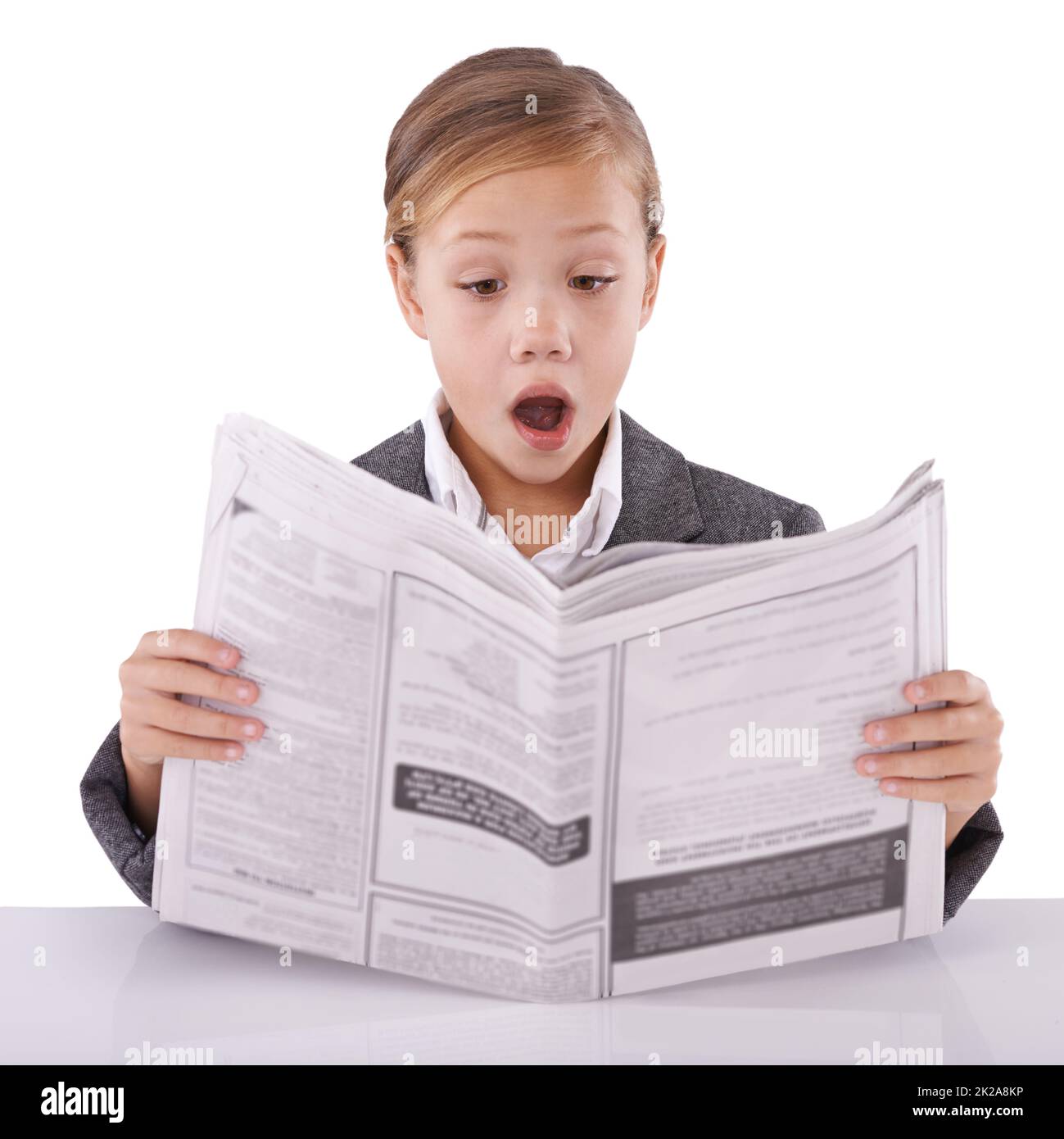Young People Reading Newspapers