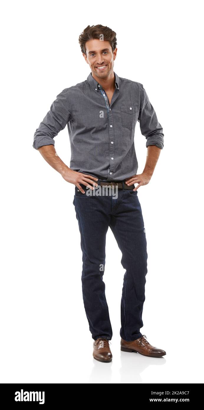 Man hands on hips hi-res stock photography and images - Alamy