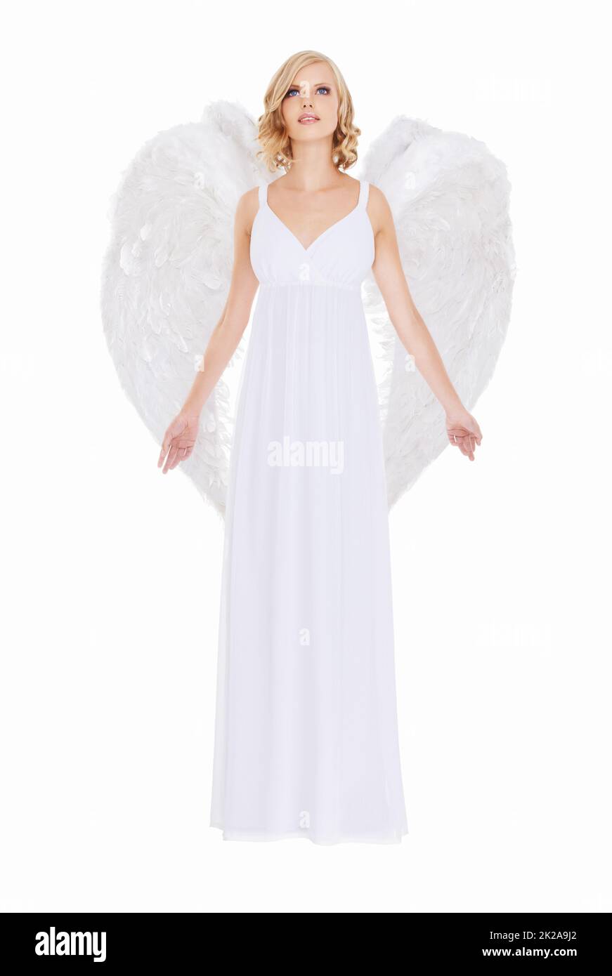 Angel watching over you Cut Out Stock Images & Pictures - Alamy