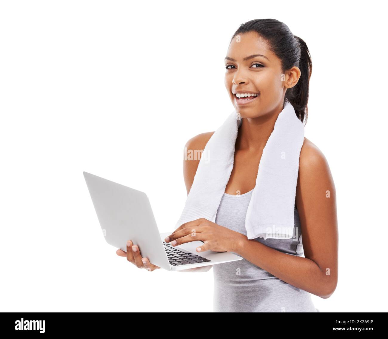 Gym clothes computer hi-res stock photography and images - Alamy