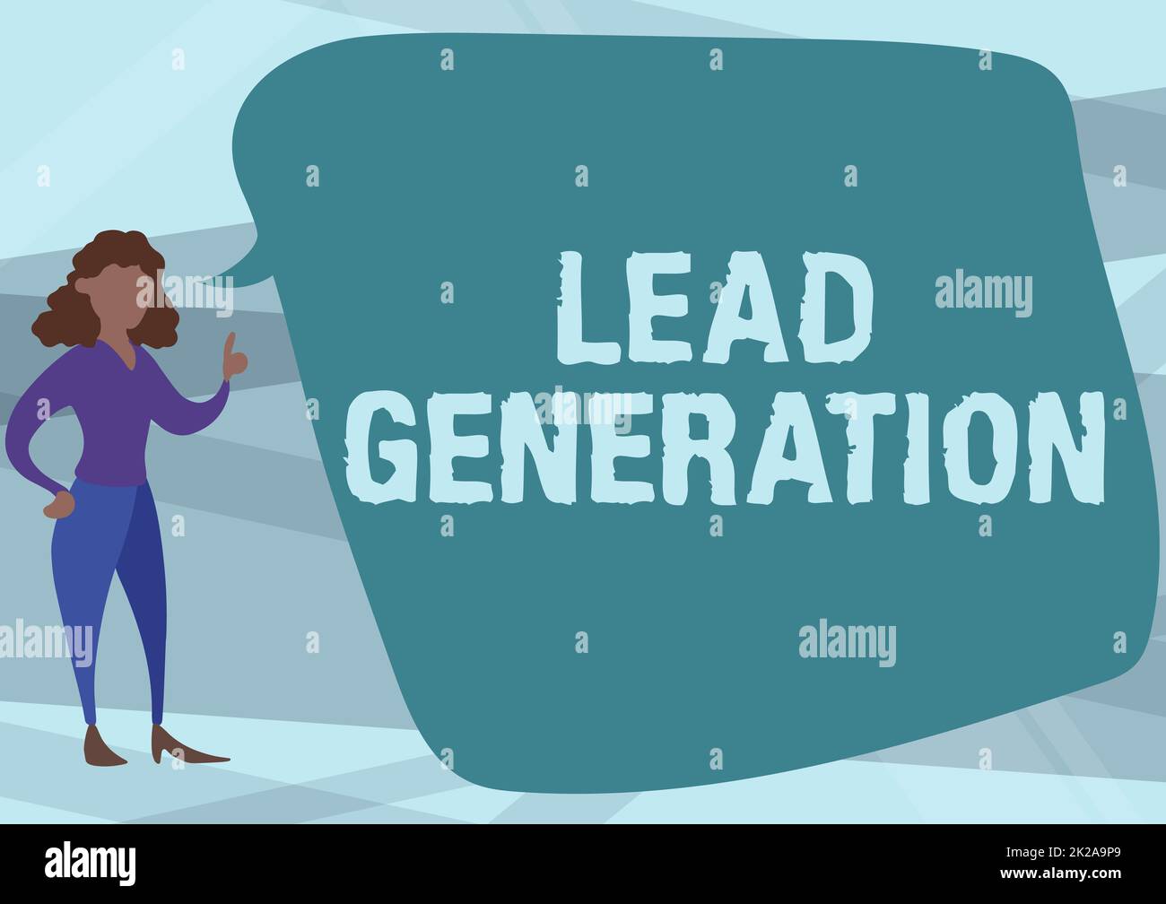 Text showing inspiration Lead Generation. Internet Concept cultivating ...