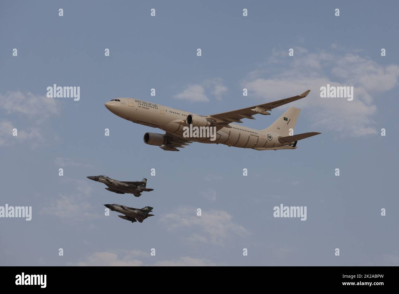 Riyadh, Saudi Arabia. 22nd Sep, 2022. Aircrafts from the Royal Saudi ...