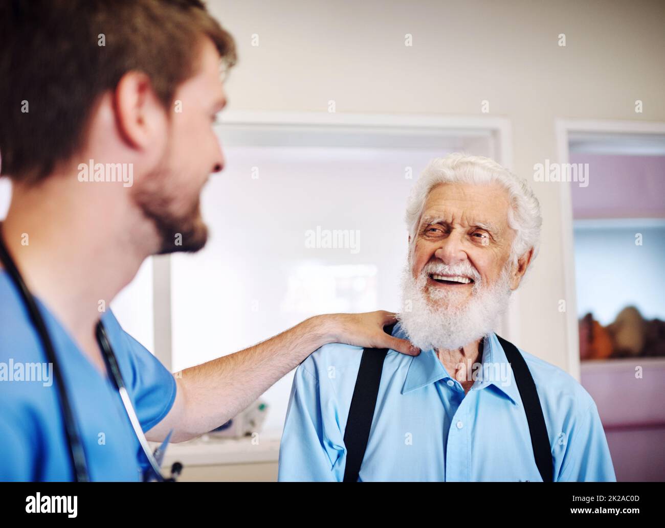 Hand On Shoulder Comfort