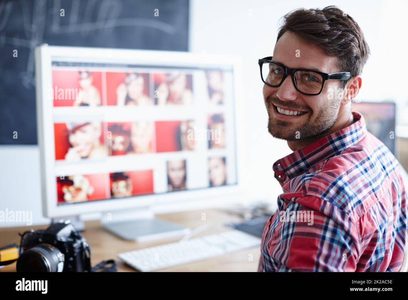 Professional desk hi-res stock photography and images - Alamy