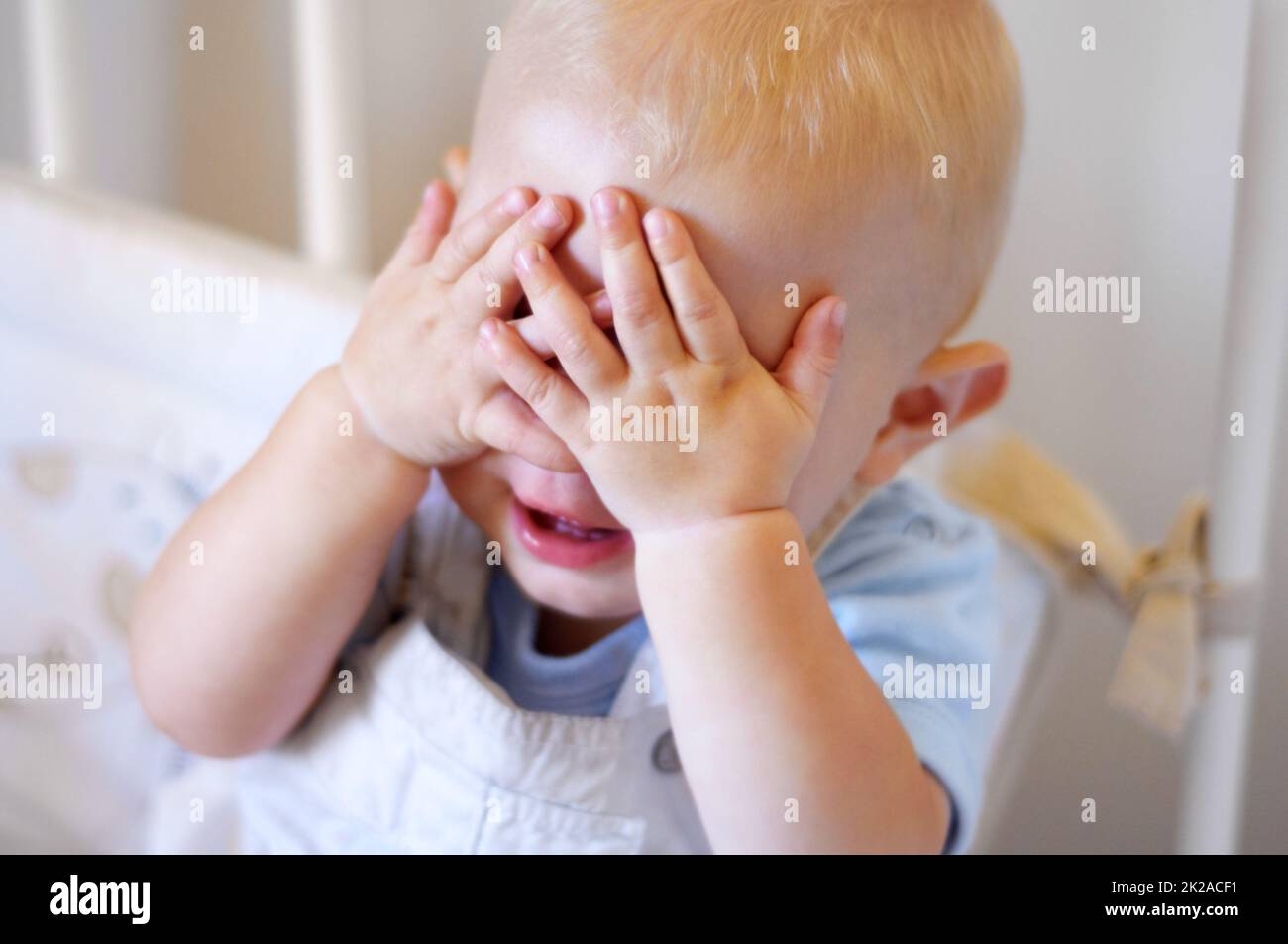 High angle view blonde boy hi-res stock photography and images - Alamy