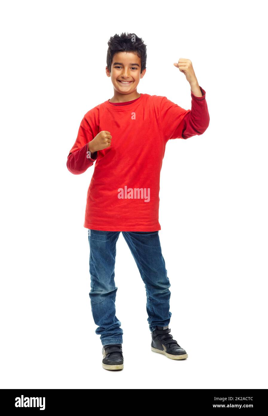 Indian child boy standing pose hi-res stock photography and images - Alamy
