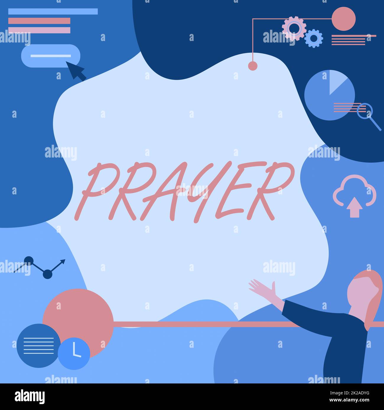 Inspiration showing sign Prayer. Word for solemn request for help or ...