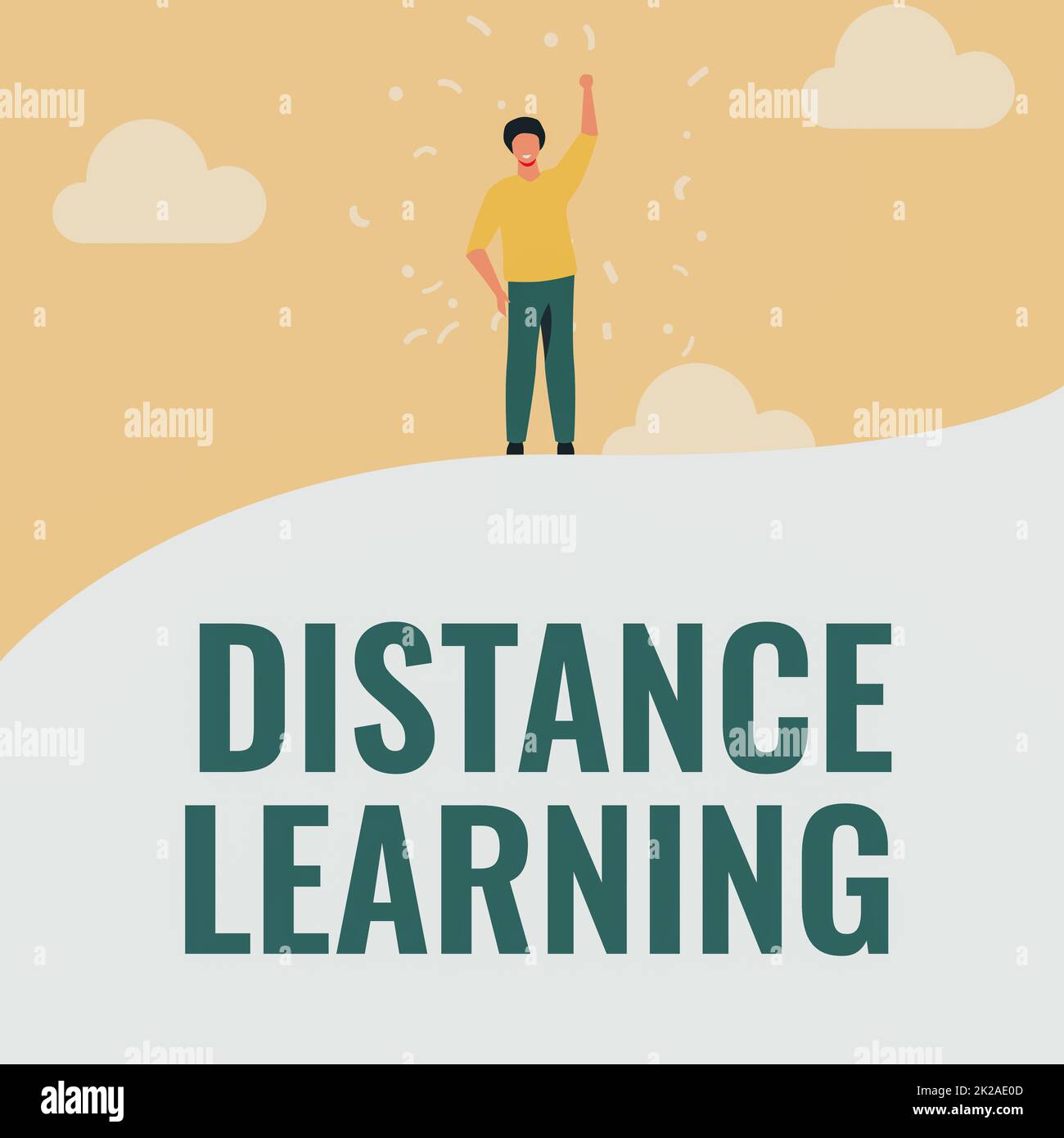 Inspiration showing sign Distance Learning. Concept meaning educational ...