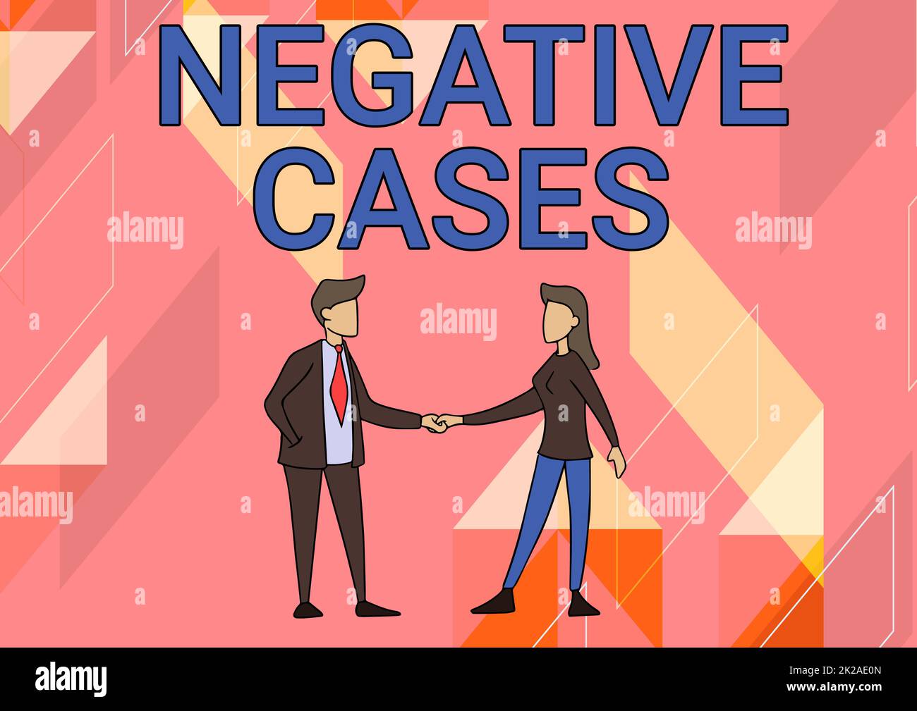 Conceptual display Negative Cases. Business showcase circumstances or ...