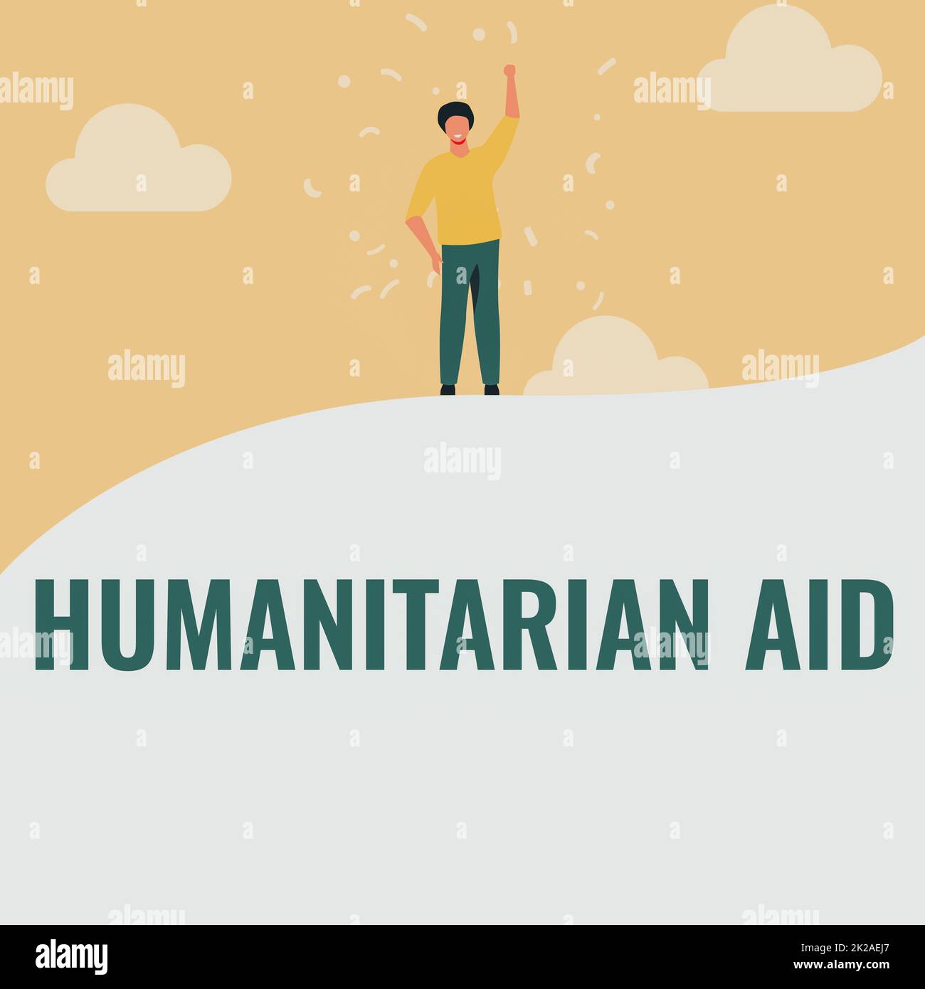 Text sign showing Humanitarian Aid. Internet Concept immediate ...