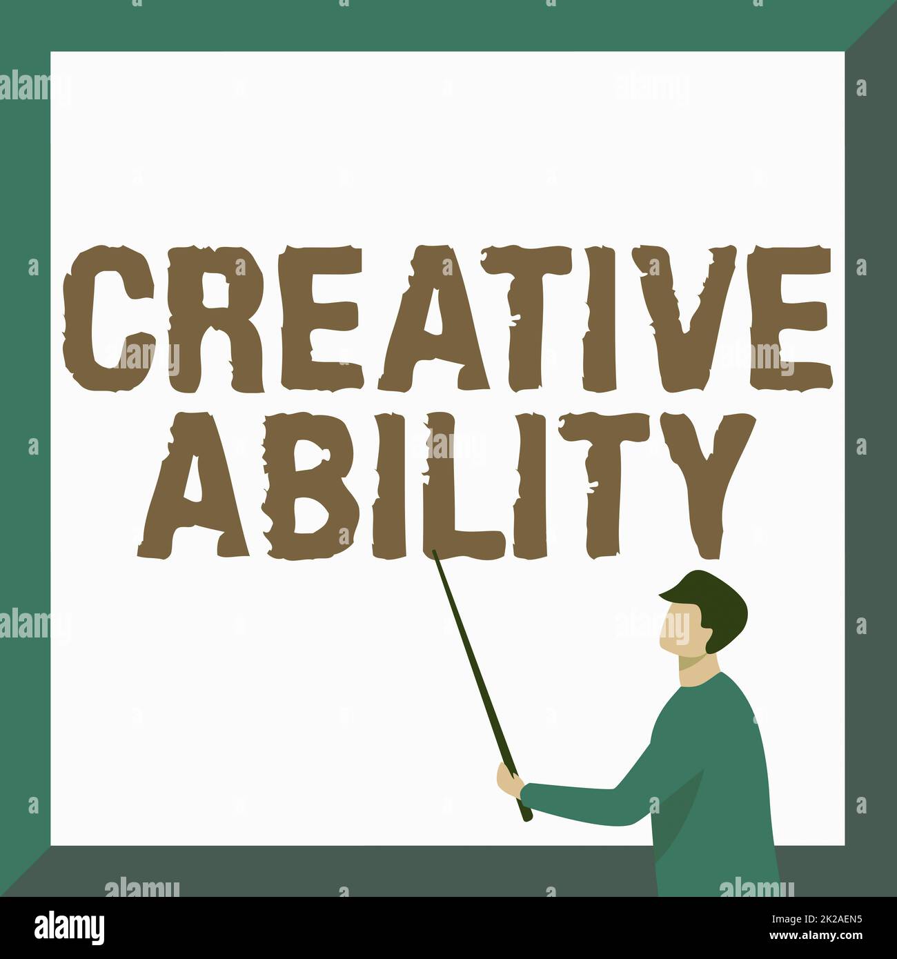 Sign displaying Creative Ability. Business concept power to act freely ...