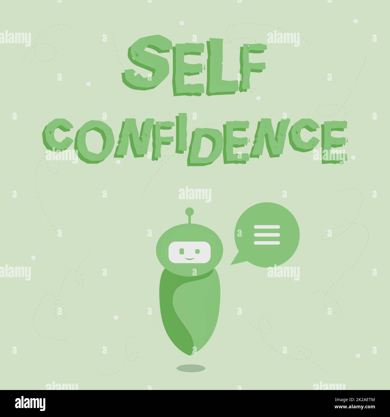 Hand writing sign Self Confidence. Business showcase a feeling of trust ...