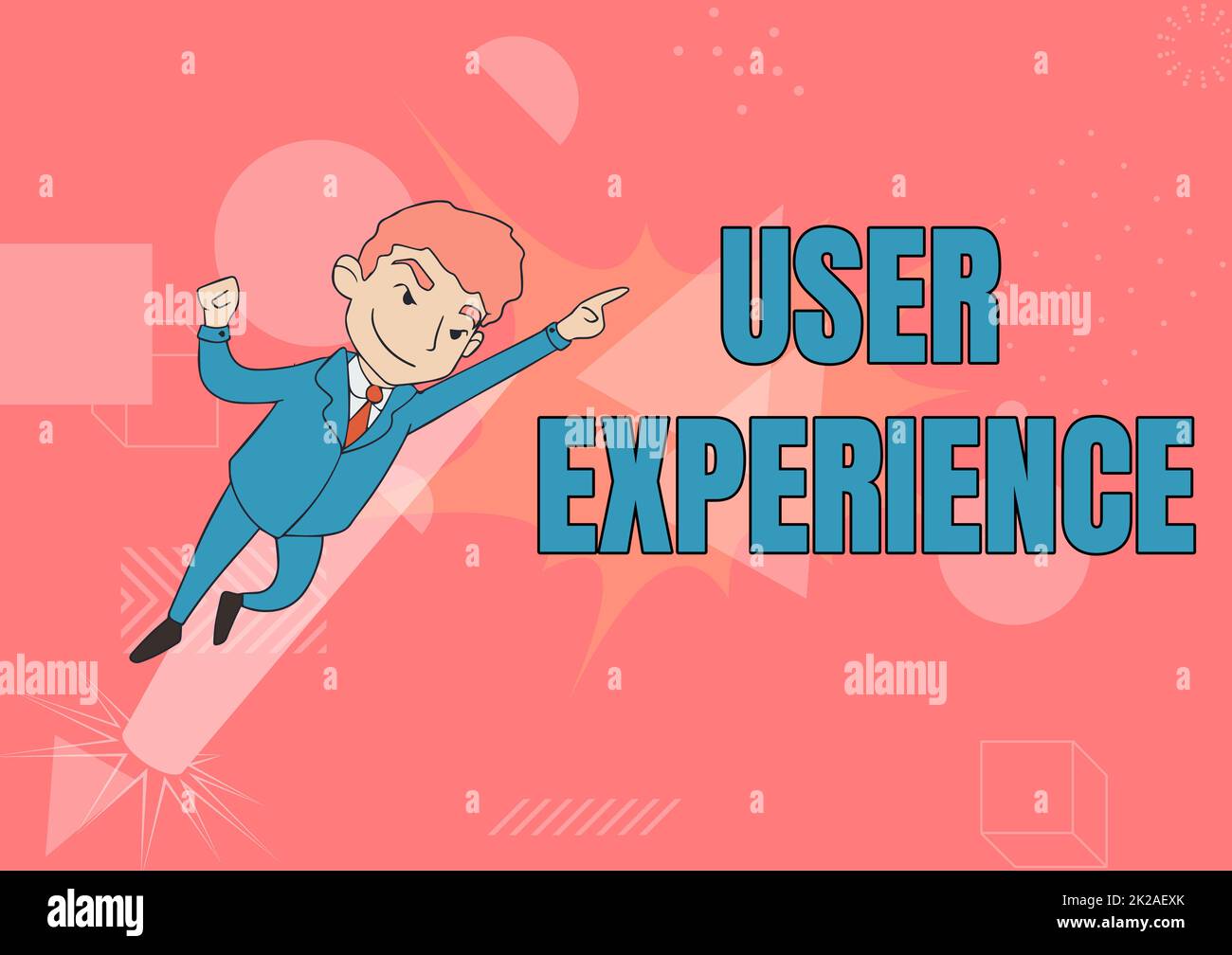 Handwriting text User Experience. Business idea using website especially in terms how pleasing ...