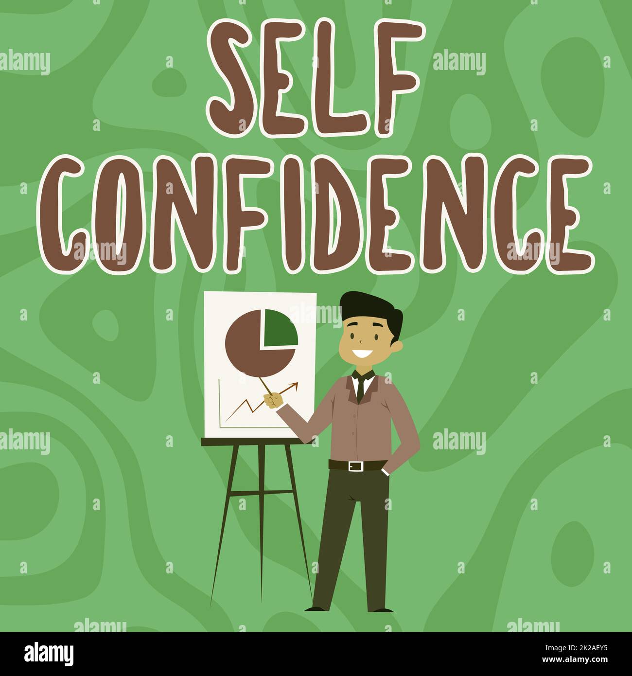 Text sign showing Self Confidence. Conceptual photo a feeling of trust ... Text sign showing Self Confidence. Conceptual photo a feeling of trust ...
