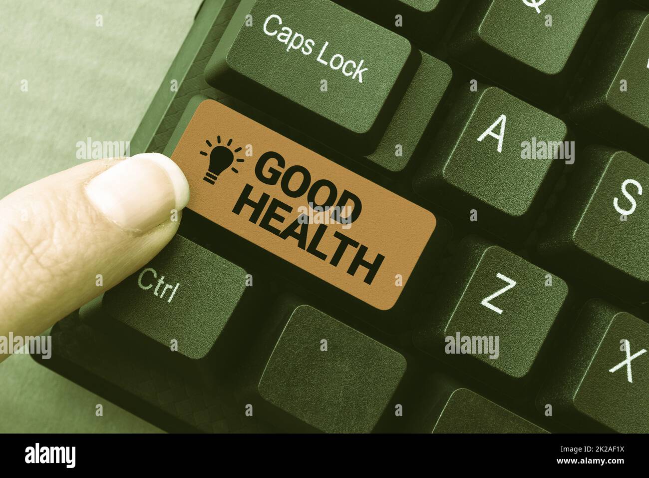 Inspiration showing sign Good Health. Word Written on state of being ...