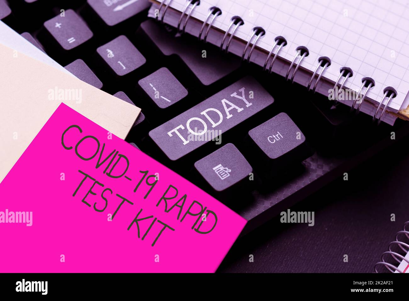 Inspiration showing sign Rapid Test Kit. Business idea Emergency ...