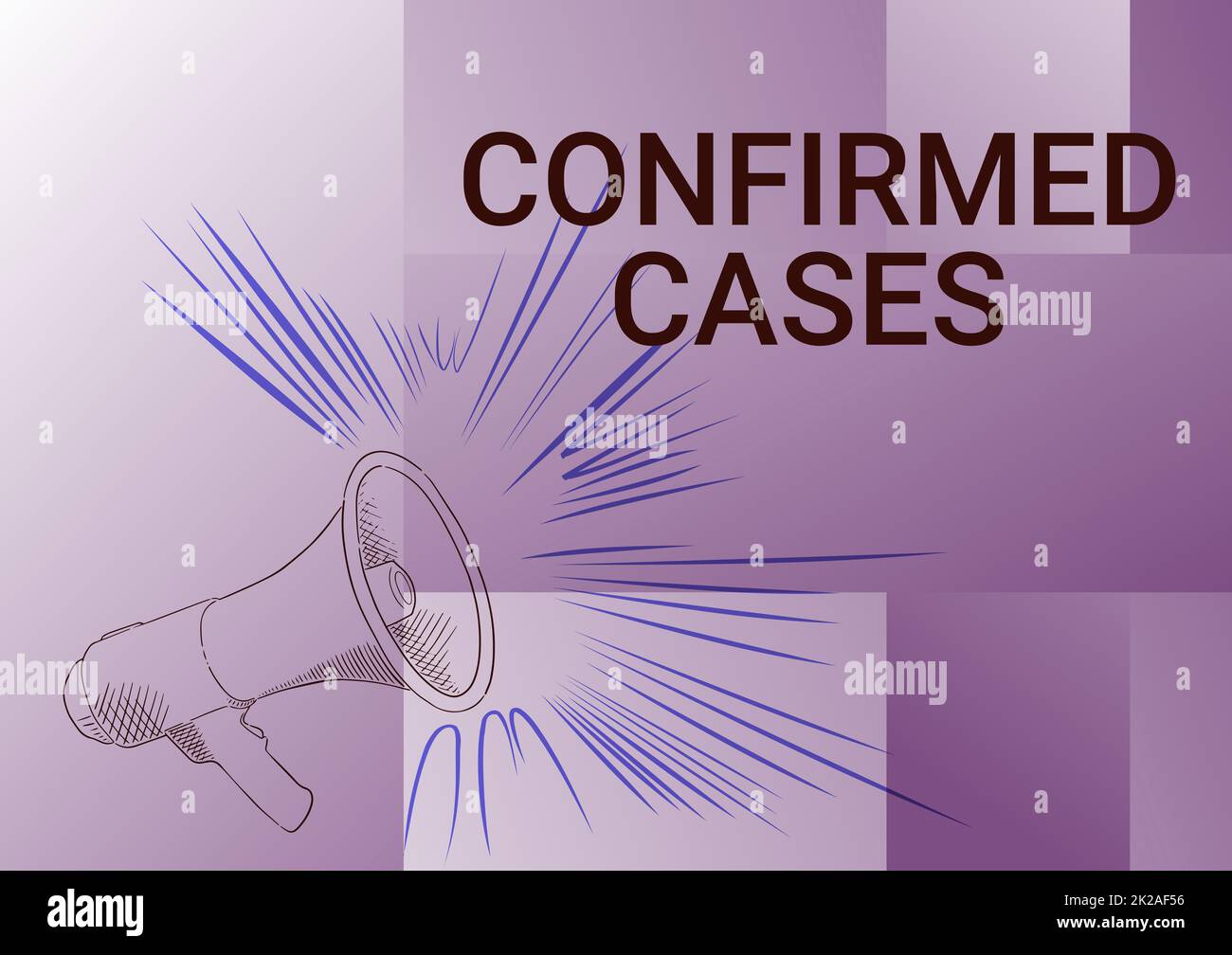 Writing displaying text Confirmed Cases. Business overview set of ...