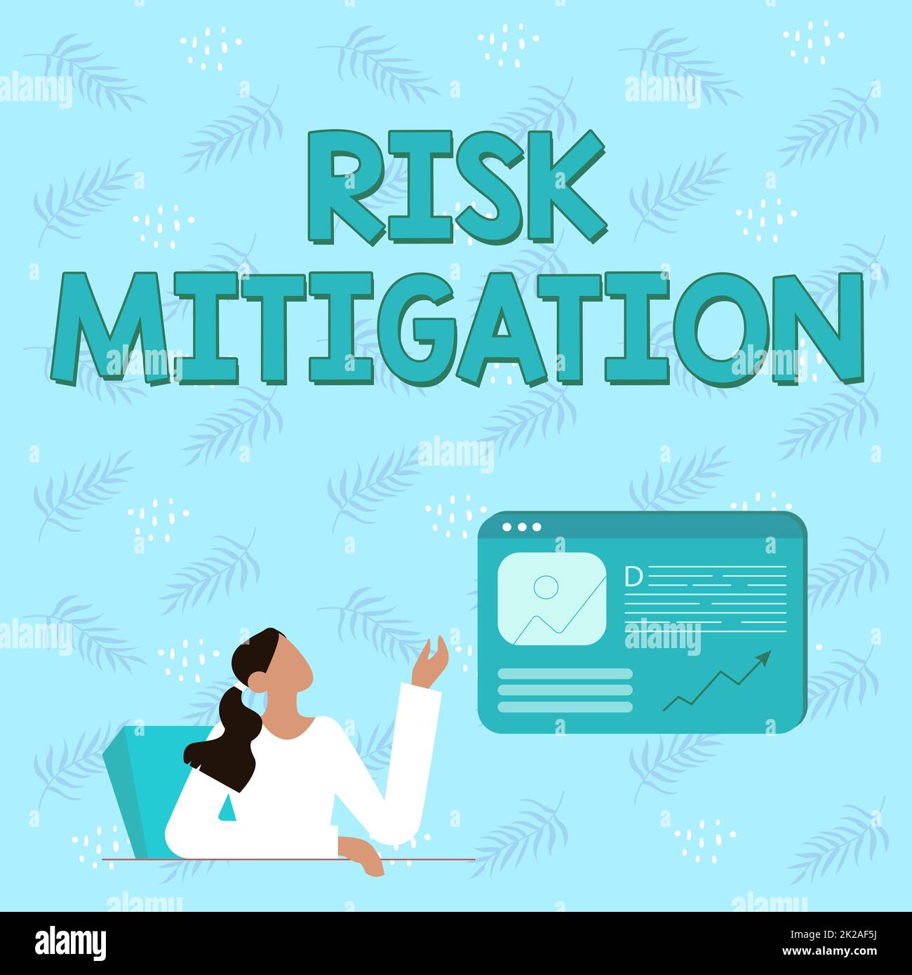 Conceptual caption Risk Mitigation. Business concept strategy to ...