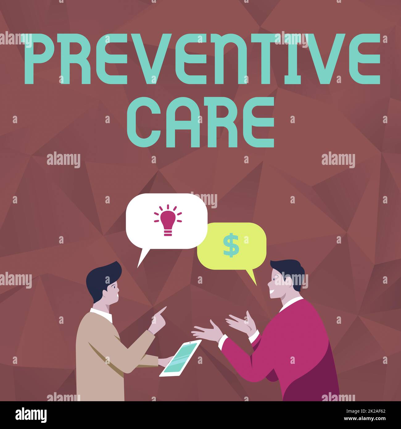 Inspiration showing sign Preventive Care. Business overview Health ...