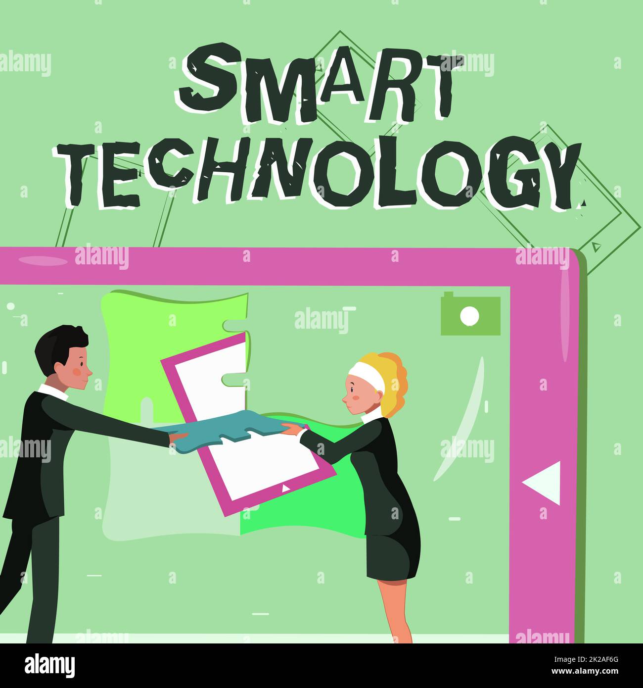 Smart building technology hi-res stock photography and images - Alamy
