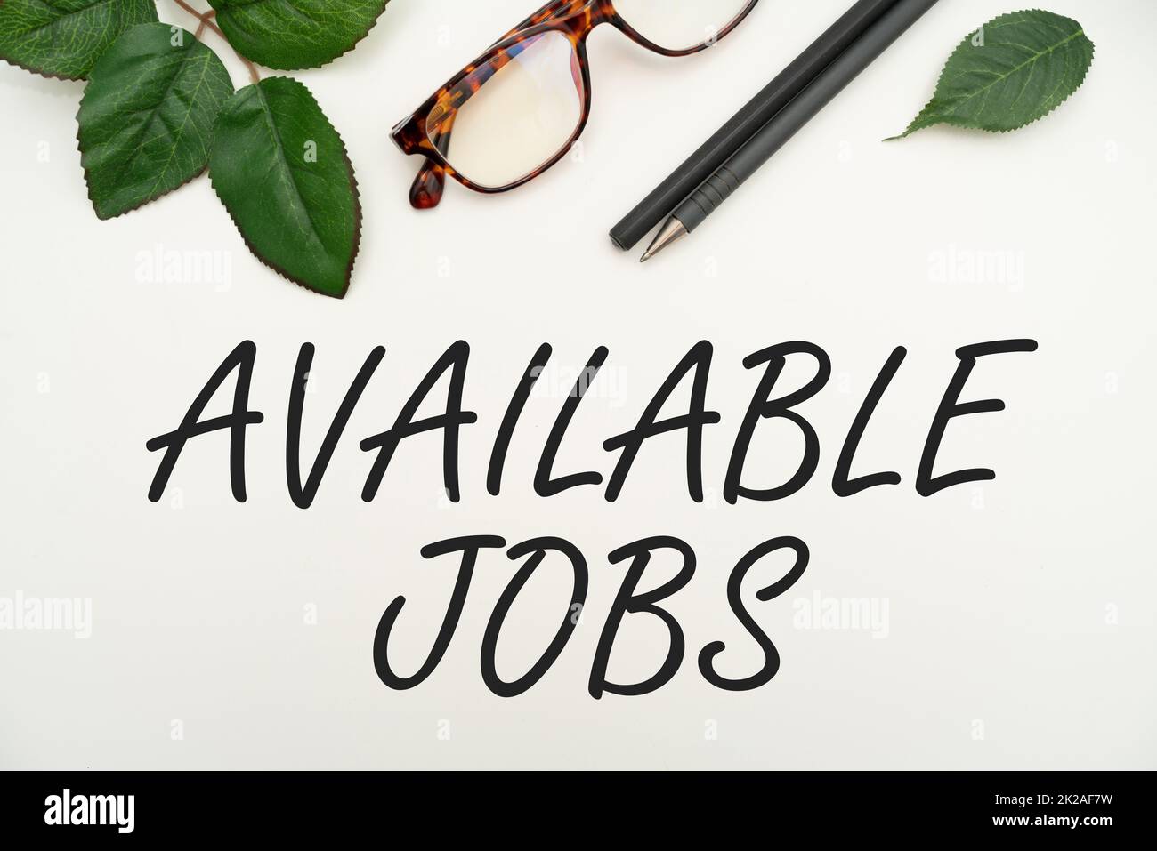 Writing displaying text Available Jobs. Conceptual photo a job that is ...