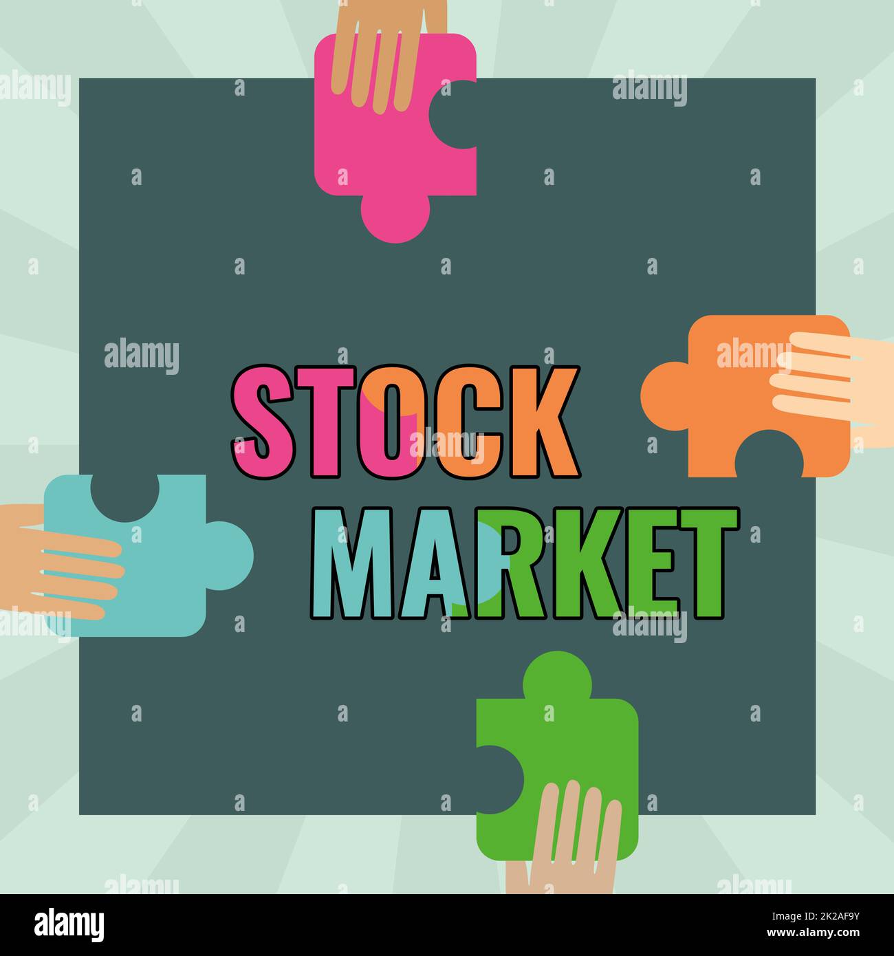 Inspiration showing sign Stock Market. Business idea collection markets ...