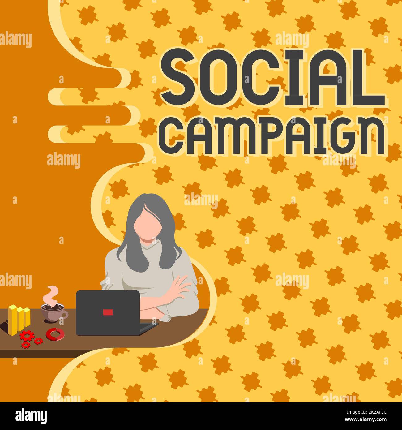 Sign Displaying Social Campaign Business Idea Use Social Media