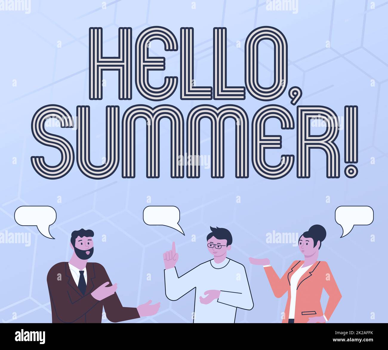 Conceptual caption Hello Summer. Conceptual photo season after spring ...