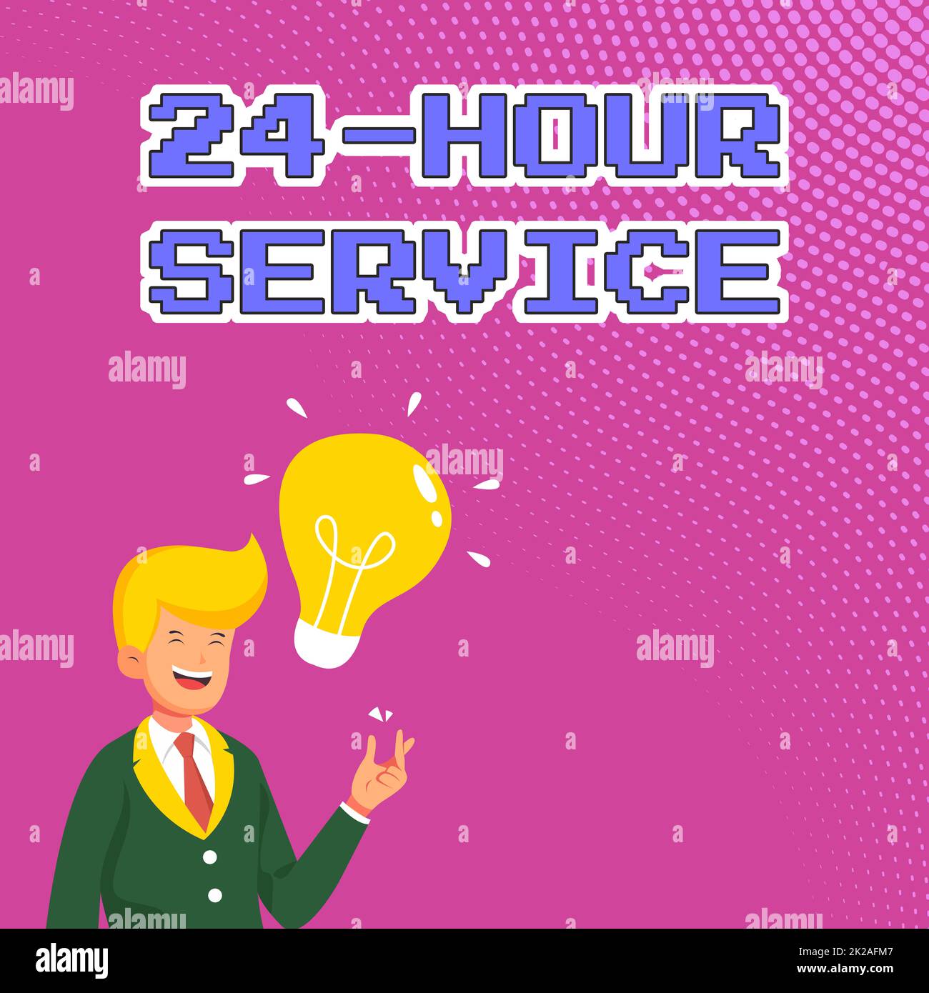 Hand writing sign 24 Hour Service. Internet Concept service that is ...