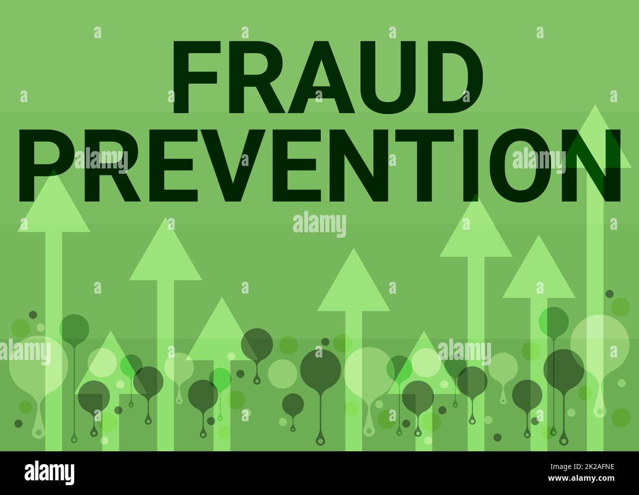 Text showing inspiration Fraud Prevention. Conceptual photo to secure ...