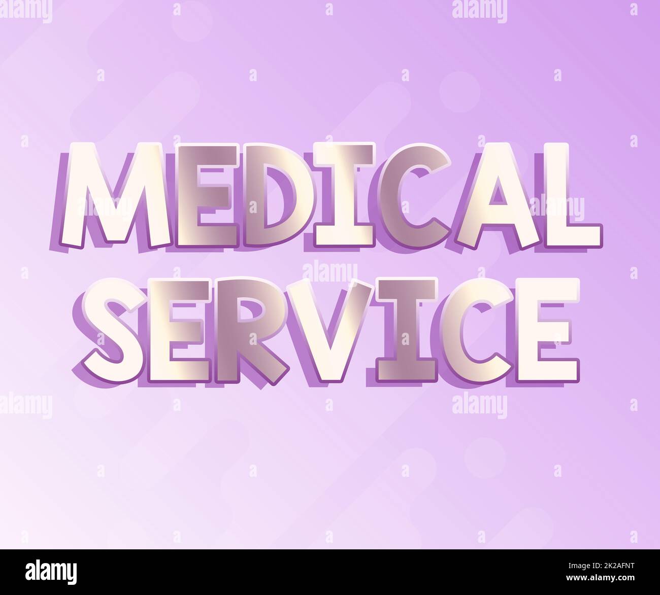 Hand writing sign Medical Service. Business approach care and treatment ...
