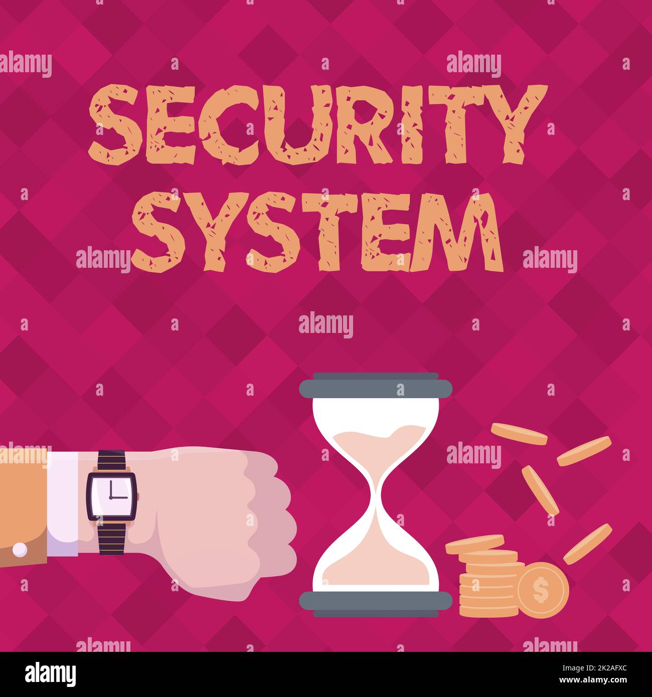 Text Sign Showing Security System Business Approach System Designed To Detect Intrusion Or