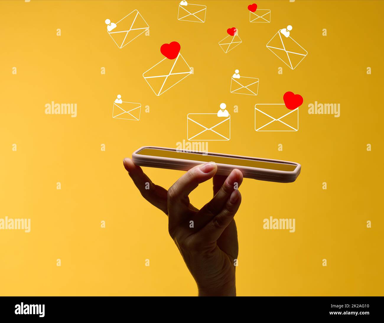 Flying letters hi-res stock photography and images - Alamy