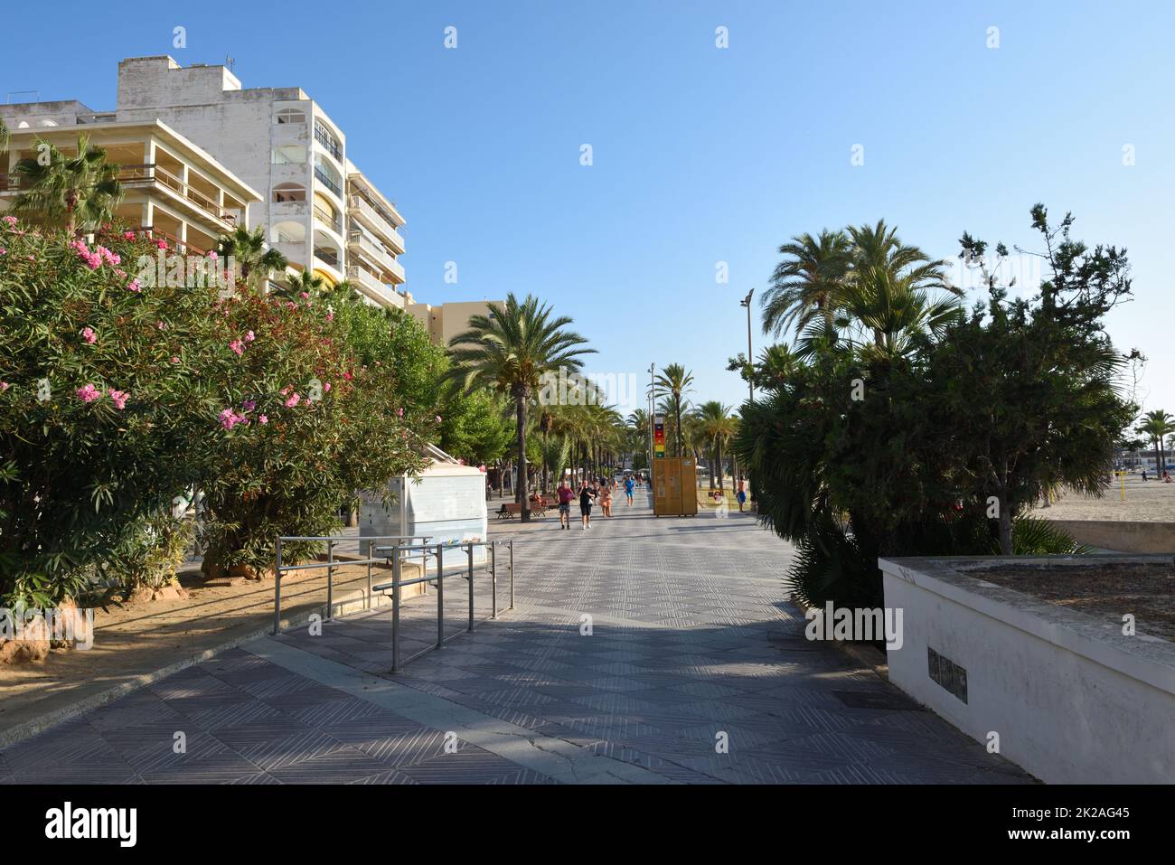 beach in in el arenal, palma de mallorca, spain Stock Photo - Alamy