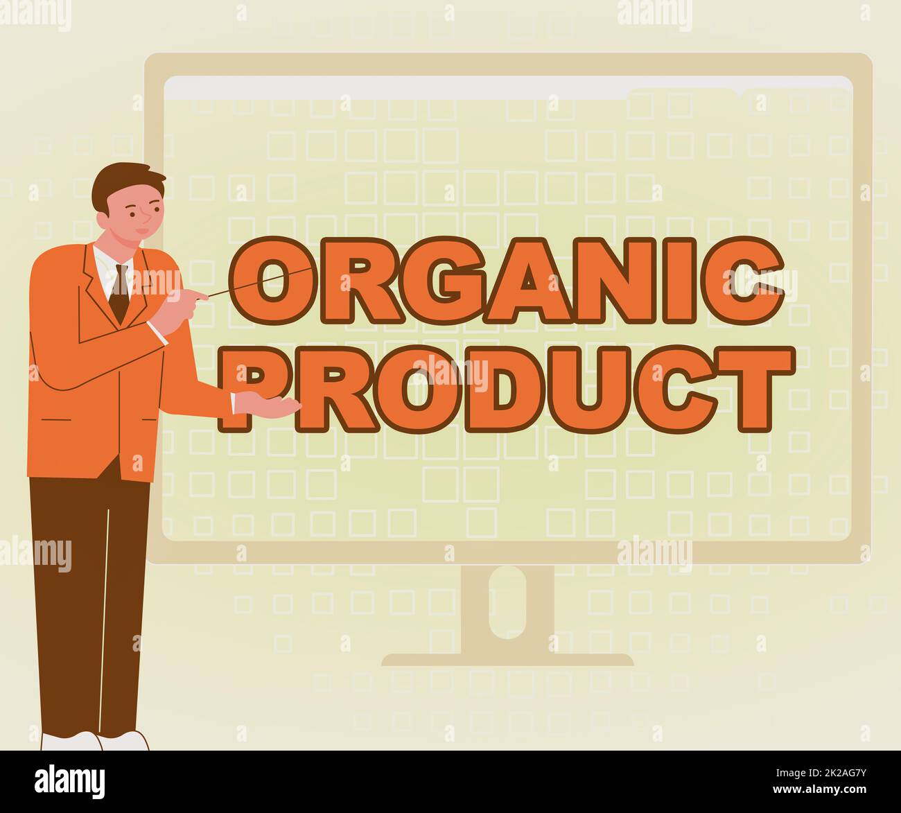 Writing displaying text Organic Product, Business overview made from ...