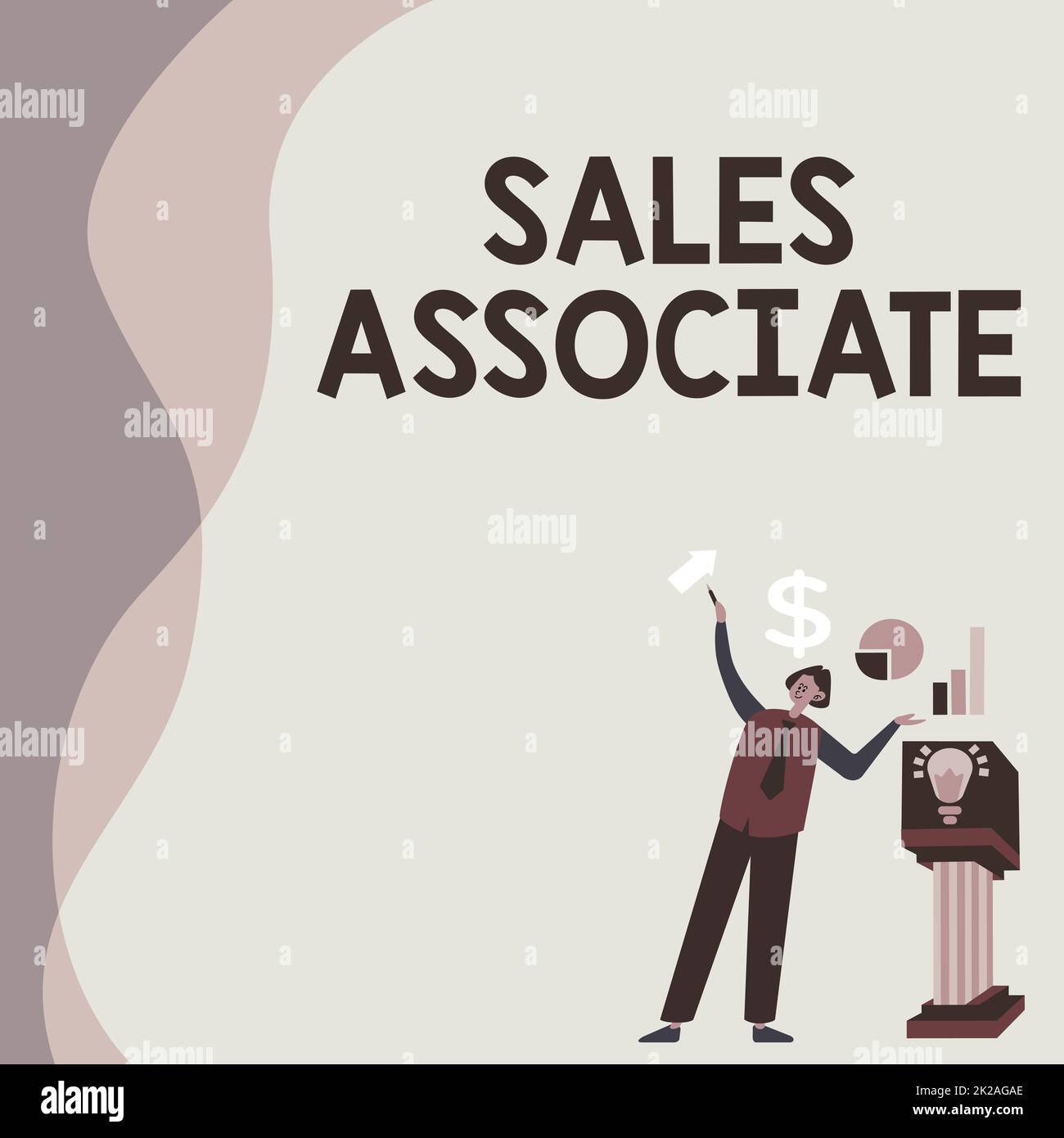 Conceptual display Sales Associate, Concept meaning primary task is ...