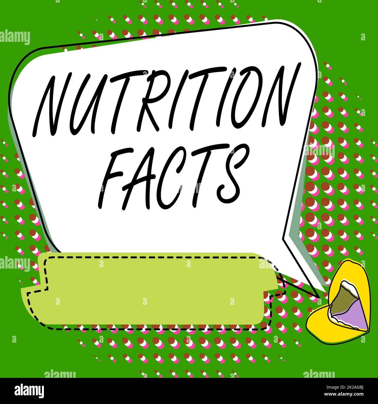Hand writing sign Nutrition Facts, Conceptual photo detailed ...