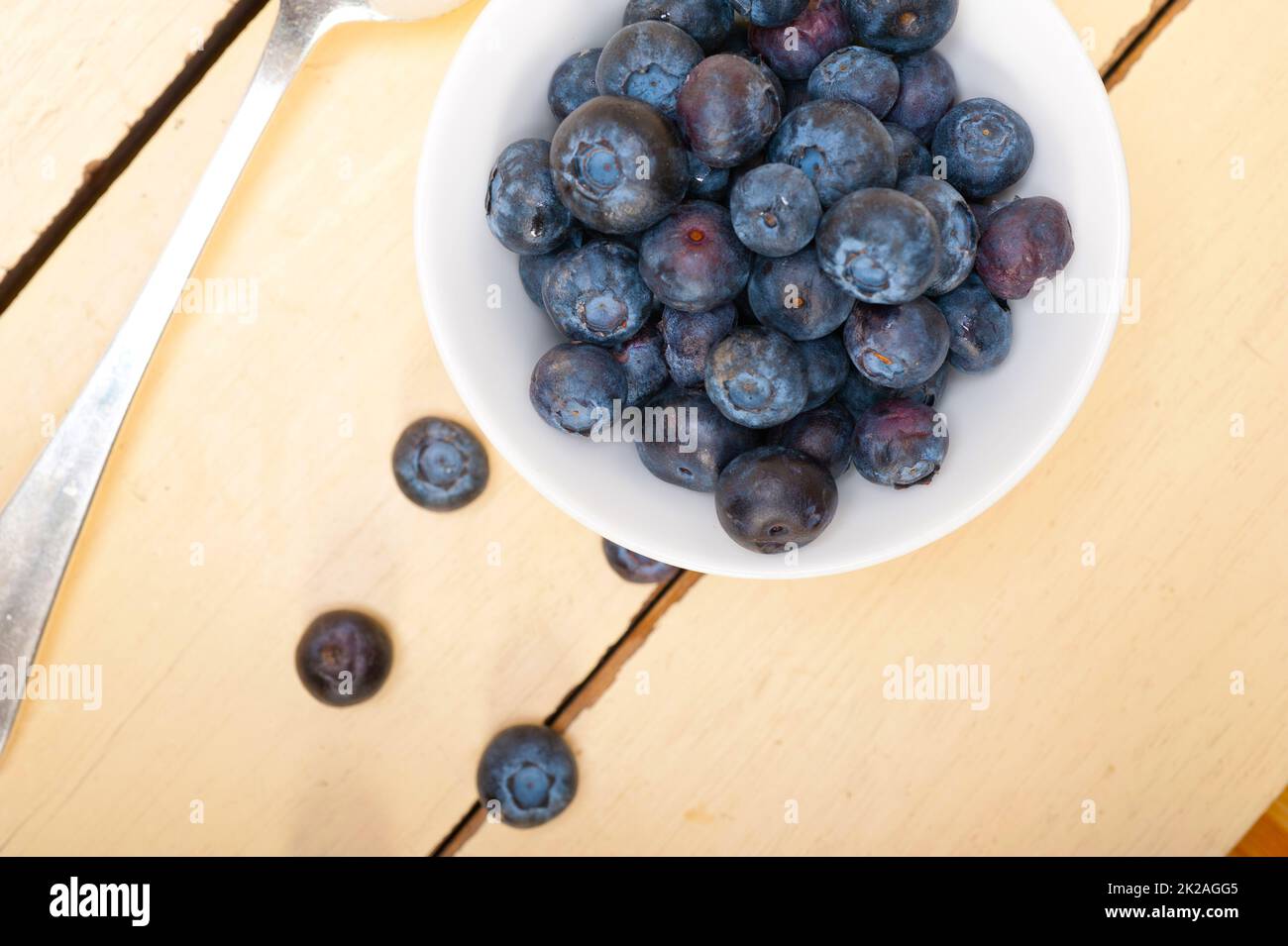 fresh blueberry bowl Stock Photo - Alamy