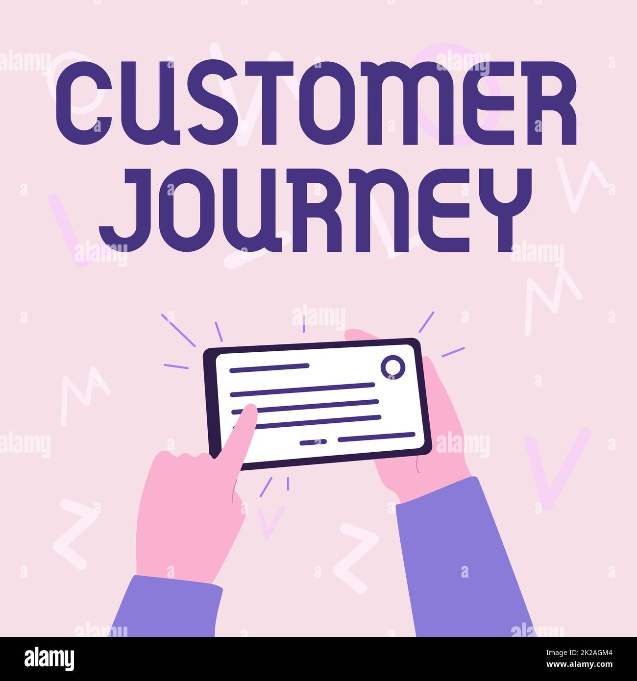 Inspiration showing sign Customer Journey, Word Written on complete ... Inspiration showing sign Customer Journey, Word Written on complete ...