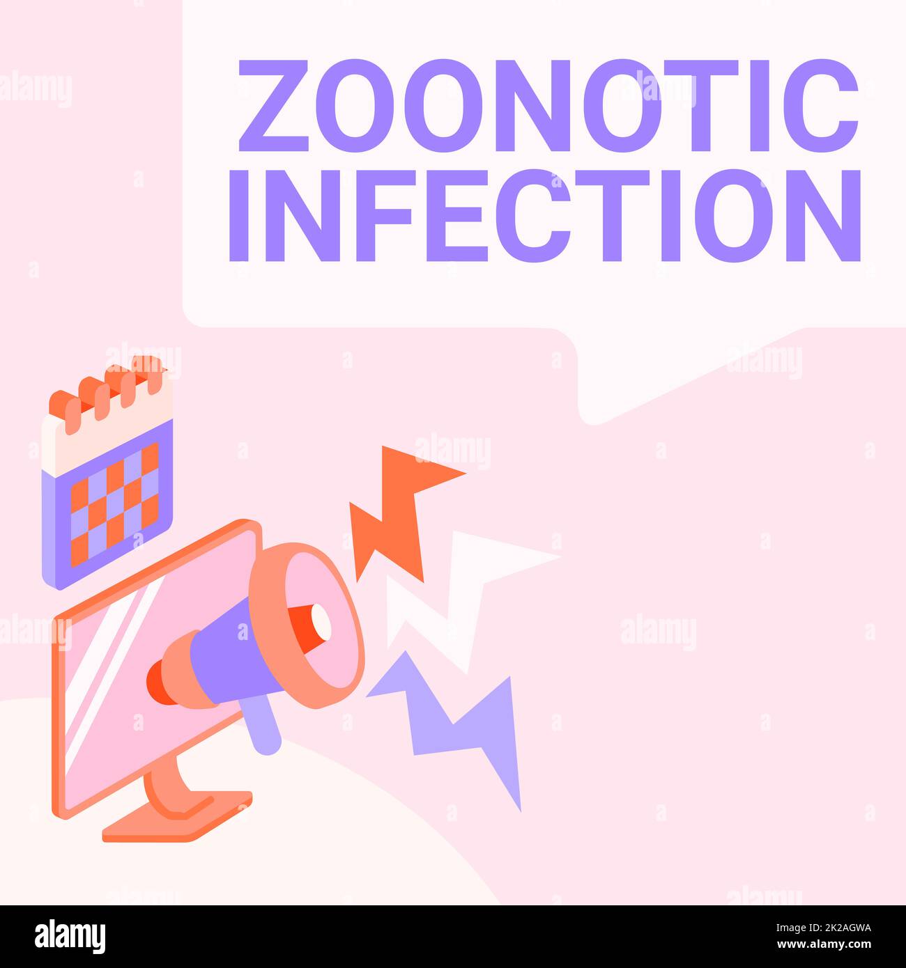 Conceptual display Zoonotic Infection, Business overview communicable ...