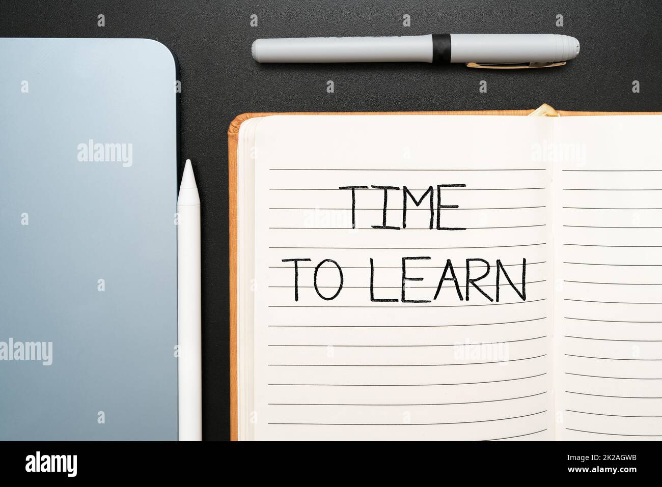 Text showing inspiration Time To Learn. Internet Concept the need to ...