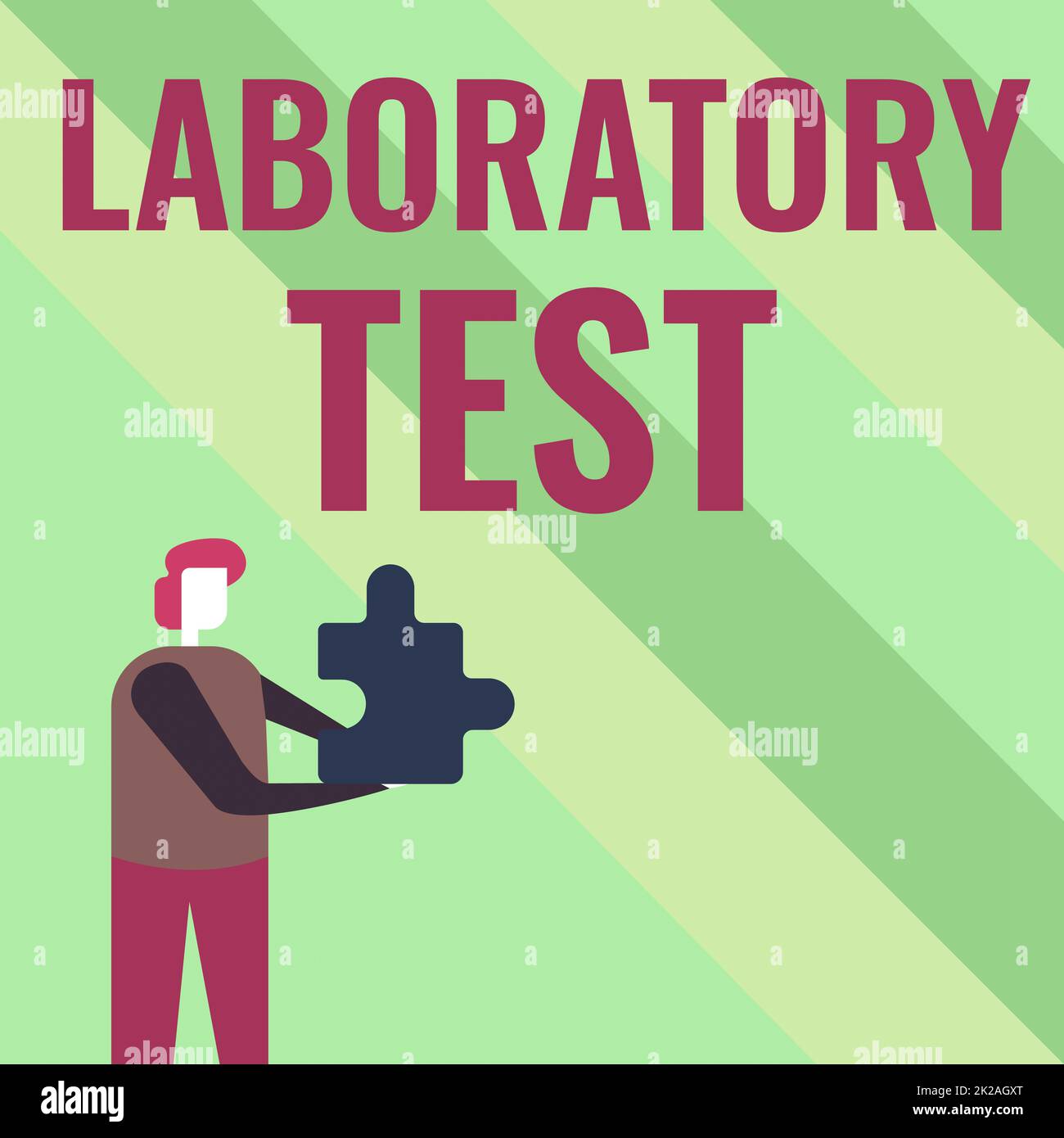 Writing displaying text Laboratory Test, Conceptual photo Determination ...