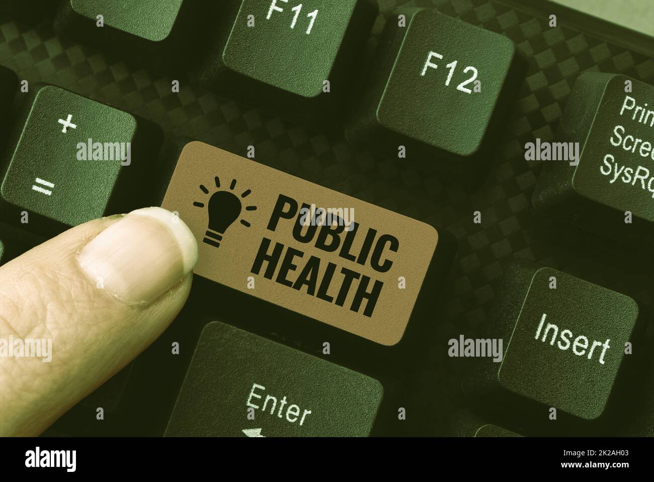 Inspiration showing sign Public Health. Business concept science of ...